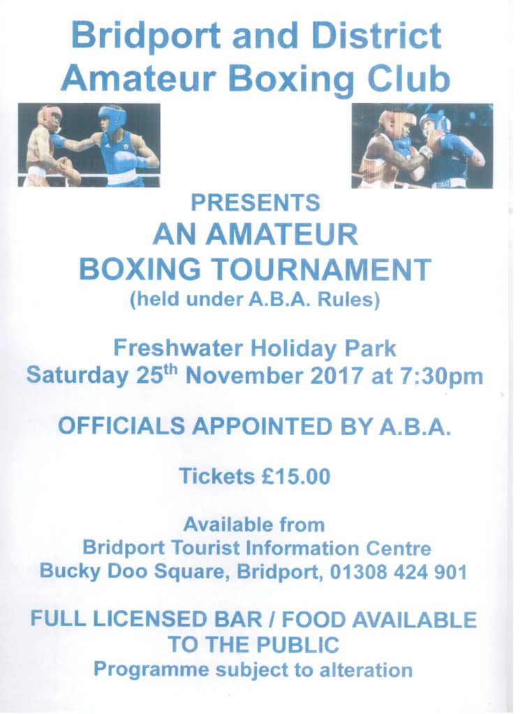 Boxing - Bridport & West Bay
