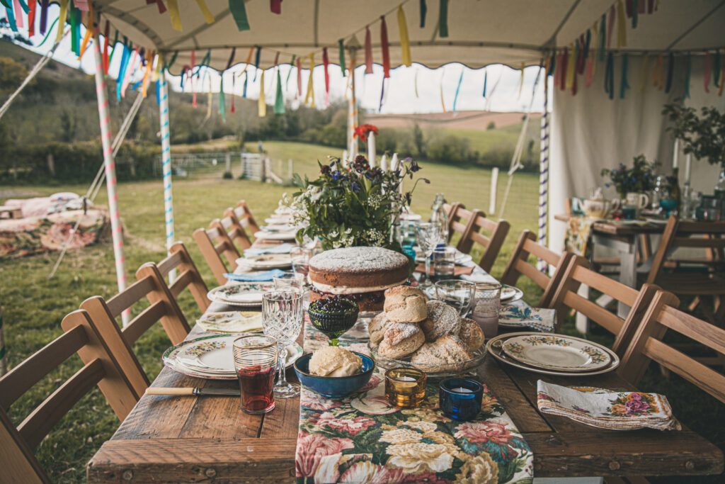 Marquee Summer Event Afternoon Tea 4 - Bridport & West Bay